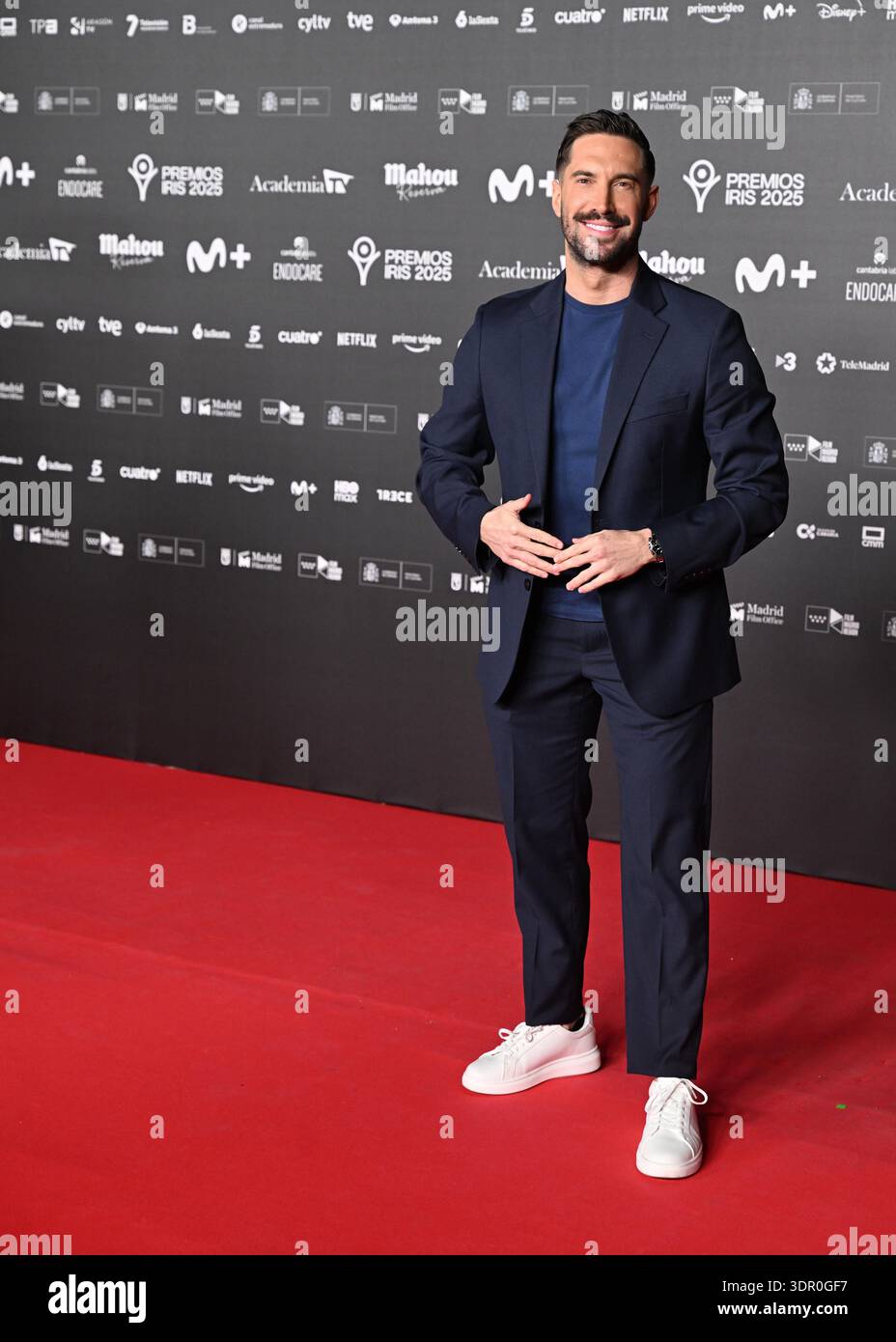 Some guests at the Iris Awards 2026, 16 February 2026 in Madrid (Spain ...