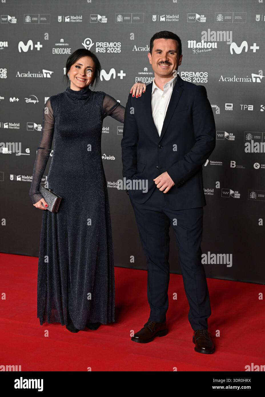 Some guests at the Iris Awards 2026, 16 February 2026 in Madrid (Spain ...