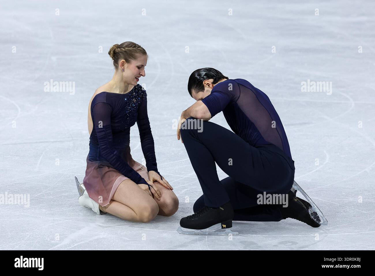 Minerva Fabienne Hase/Nikita Volodin (GER) during the Olympic Winter ...