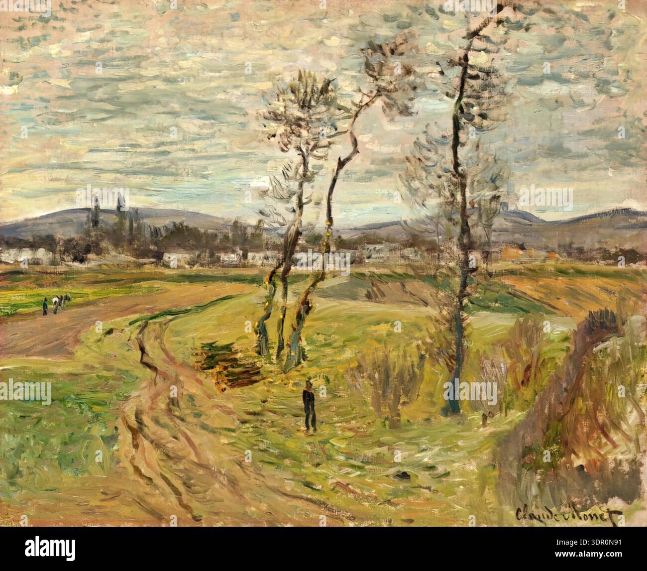 Turn of century landscape Stock Vector Images - Alamy