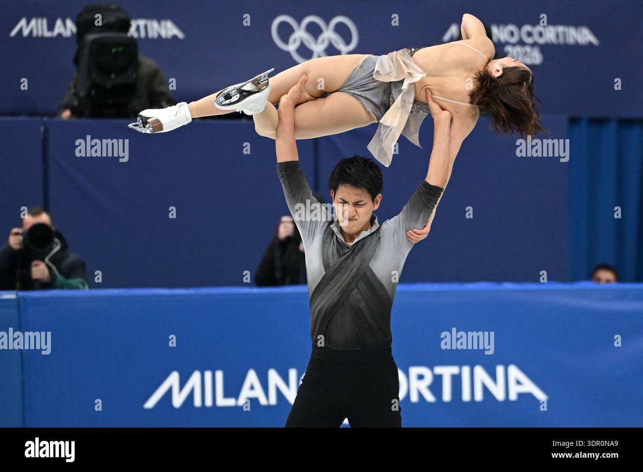 MIURA Riku/KIHARA Ryuichi (JPN) during Figure Skating, Olympic Winter ...