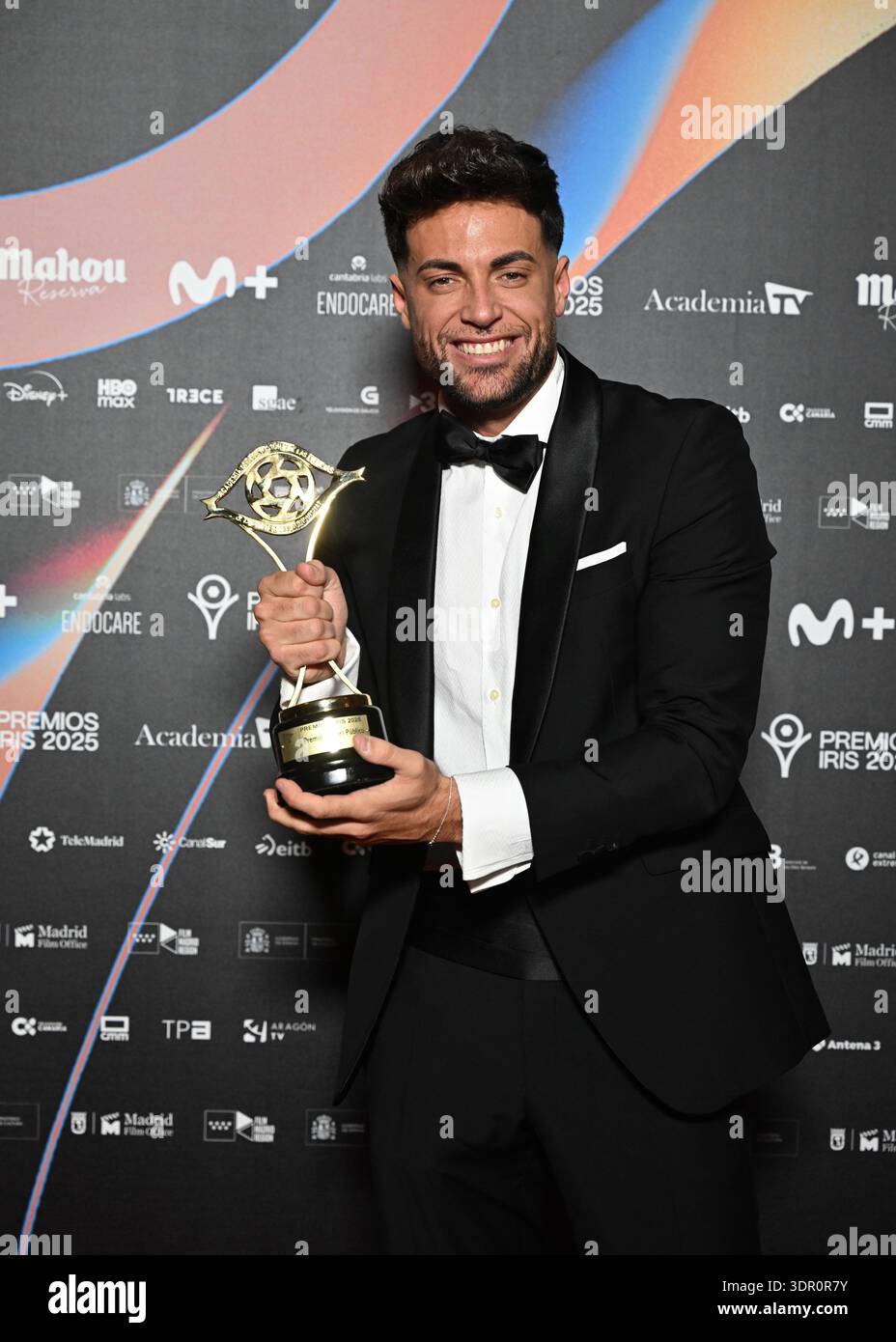 José Carlos Montoya receives the Person of the Year award at the Iris ...