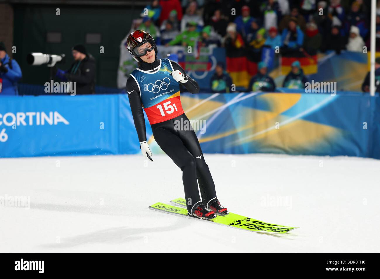 Ren Nikaido (JPN), FEBRUARY 16, 2026 - Ski Jumping : Men's Super Team ...