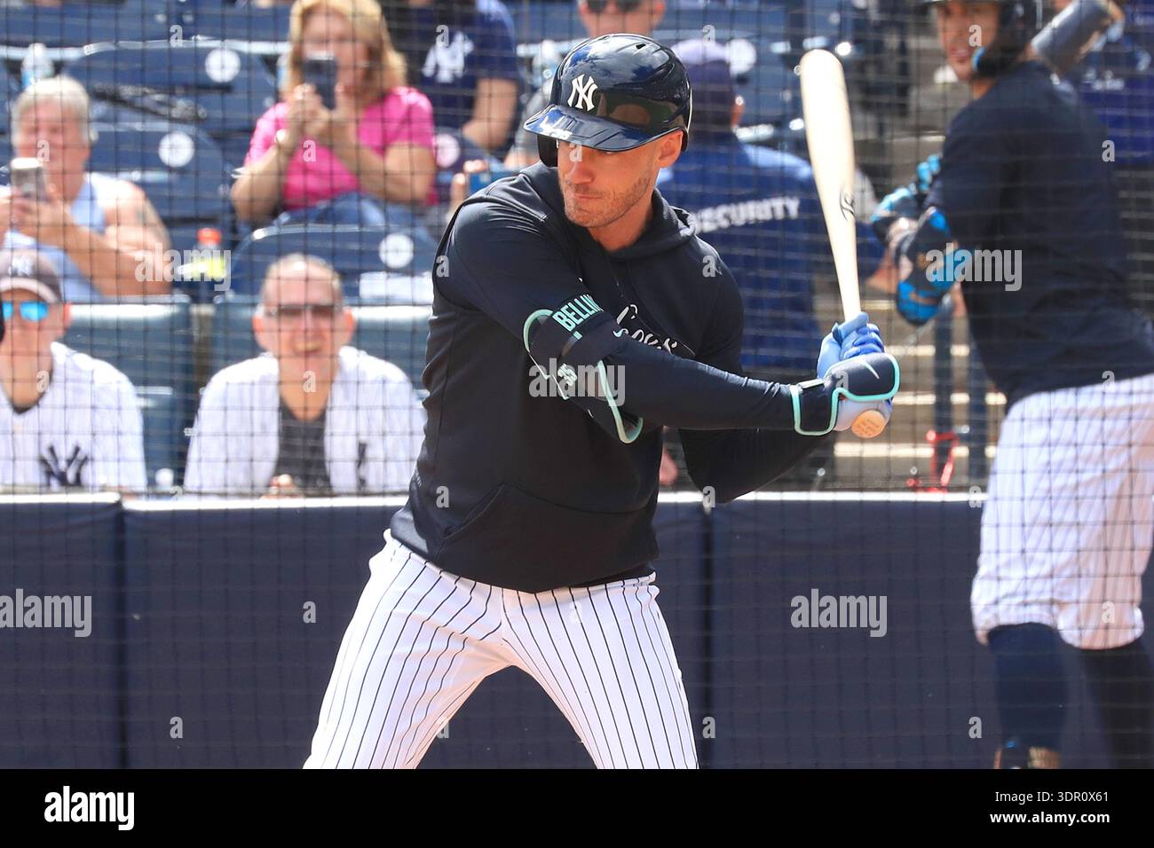 TAMPA, FL - FEBRUARY 16: New York Yankees Outfielder Cody Bellinger (35 ...