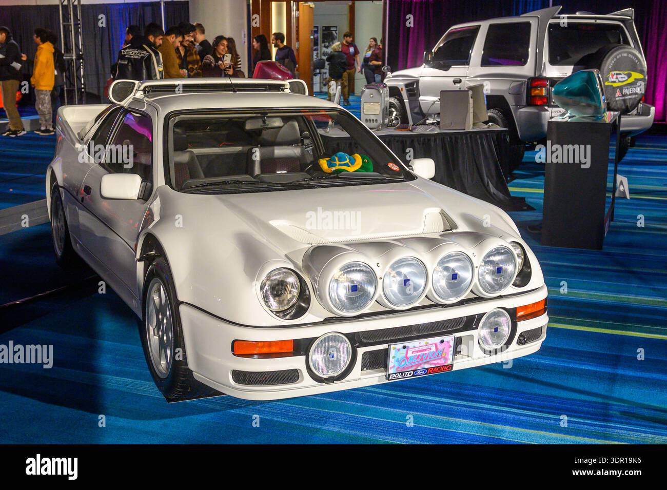 Toronto, ON, Canada - February 14, 2026: Classic Ford RS200 rally car ...