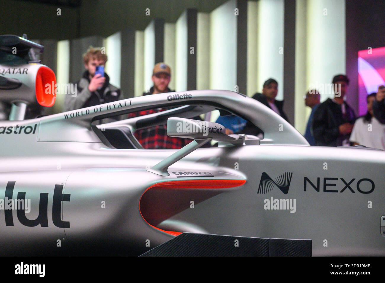 Toronto, ON, Canada - February 14, 2026: Open-wheel Formula 1 race car ...