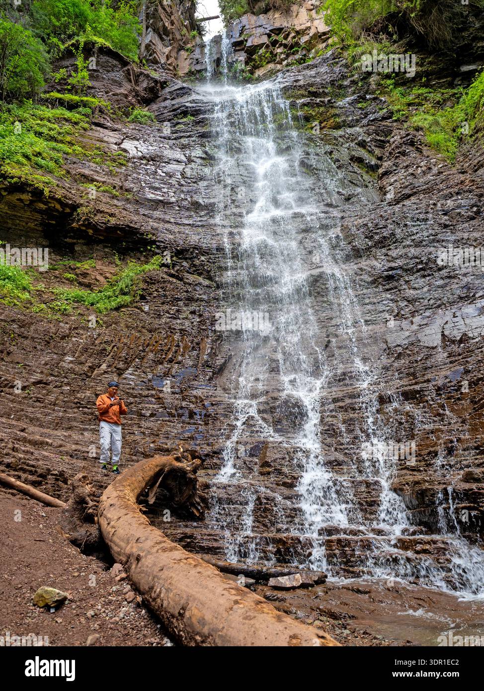 Maiden braids waterfall in hi-res stock photography and images - Alamy