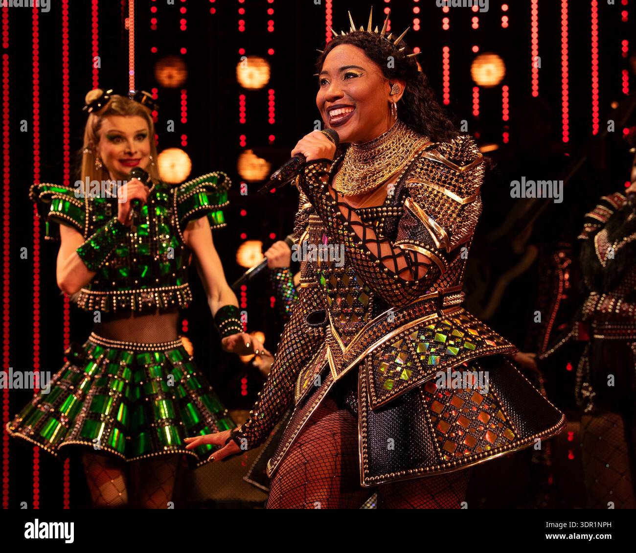 Adrianna Hicks on stage for The New Queens of SIX Take First Broadway ...