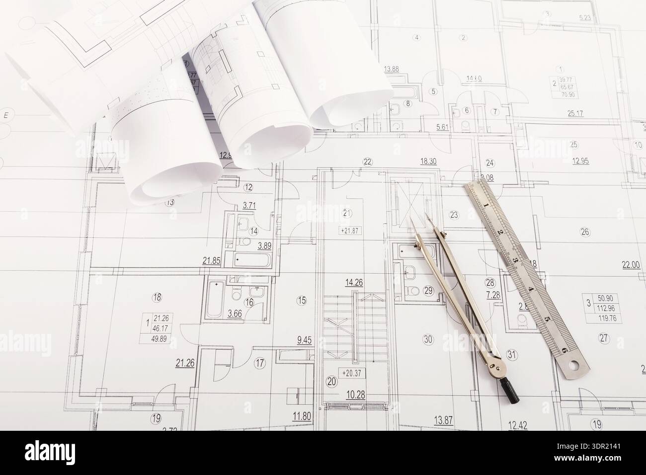 Featuring detailed building outlines hi-res stock photography and ...