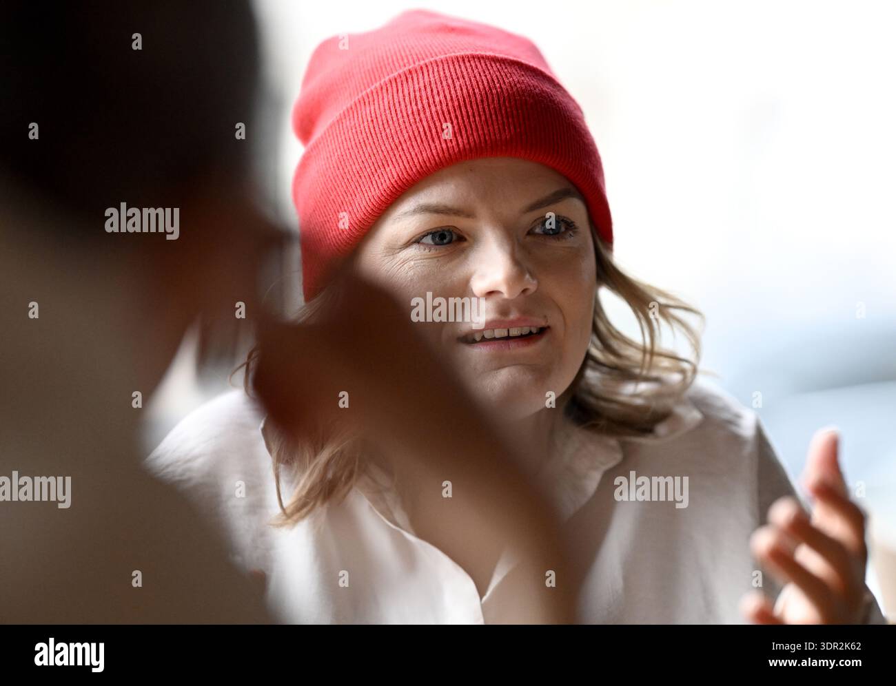 Austrian singer and songwriter Caro Fux on Monday, 16 February 2026 ...