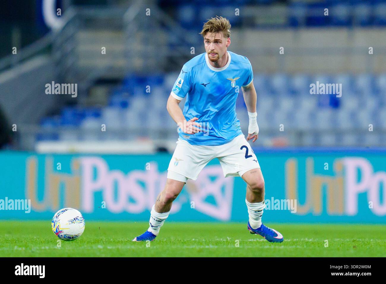 Kenneth Taylor of SS Lazio in action during the serie Serie A Enilive ...