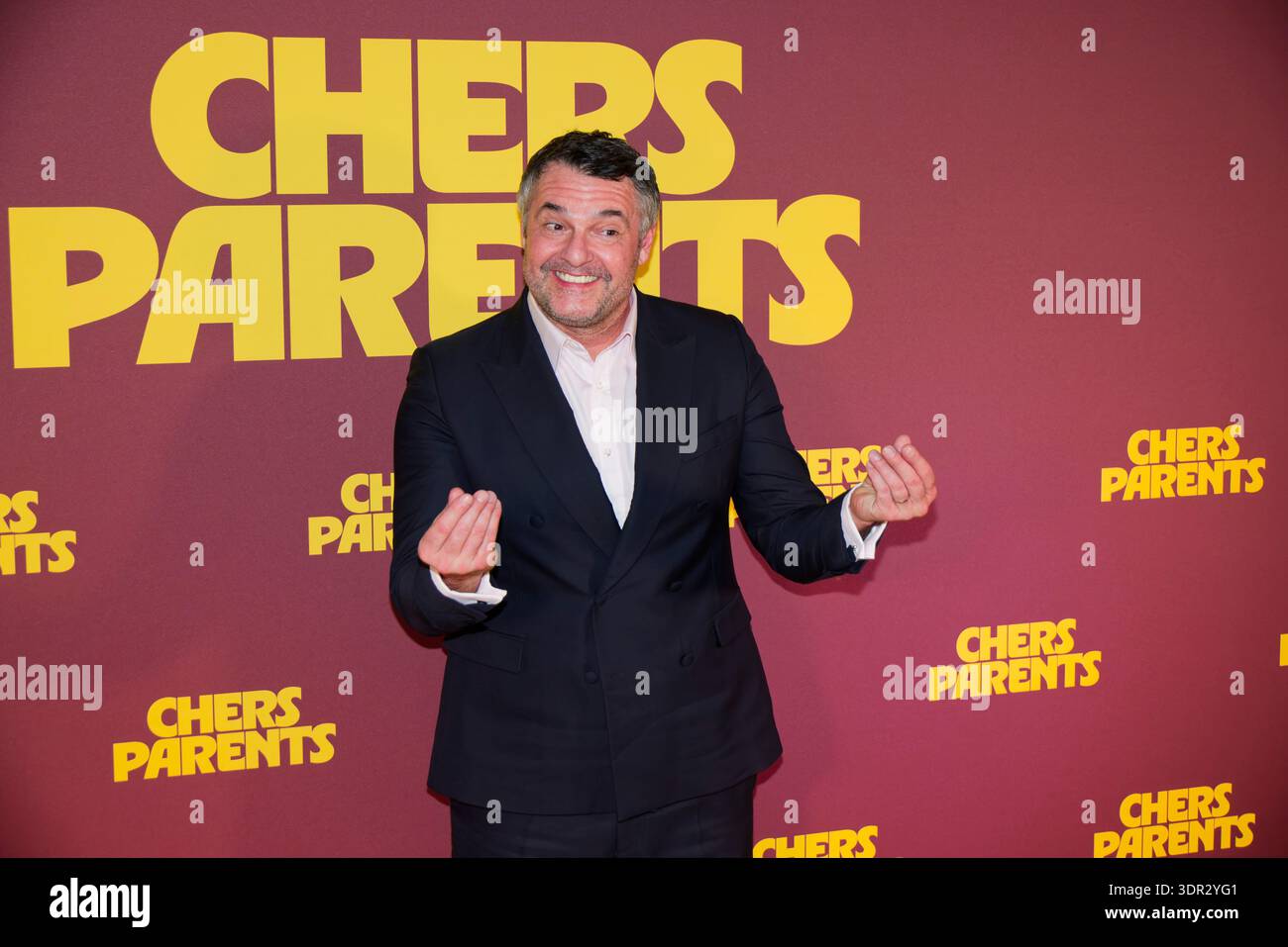 Paris, France. 16th Feb, 2026. Arnaud Ducret attends the''Chers Parents ...