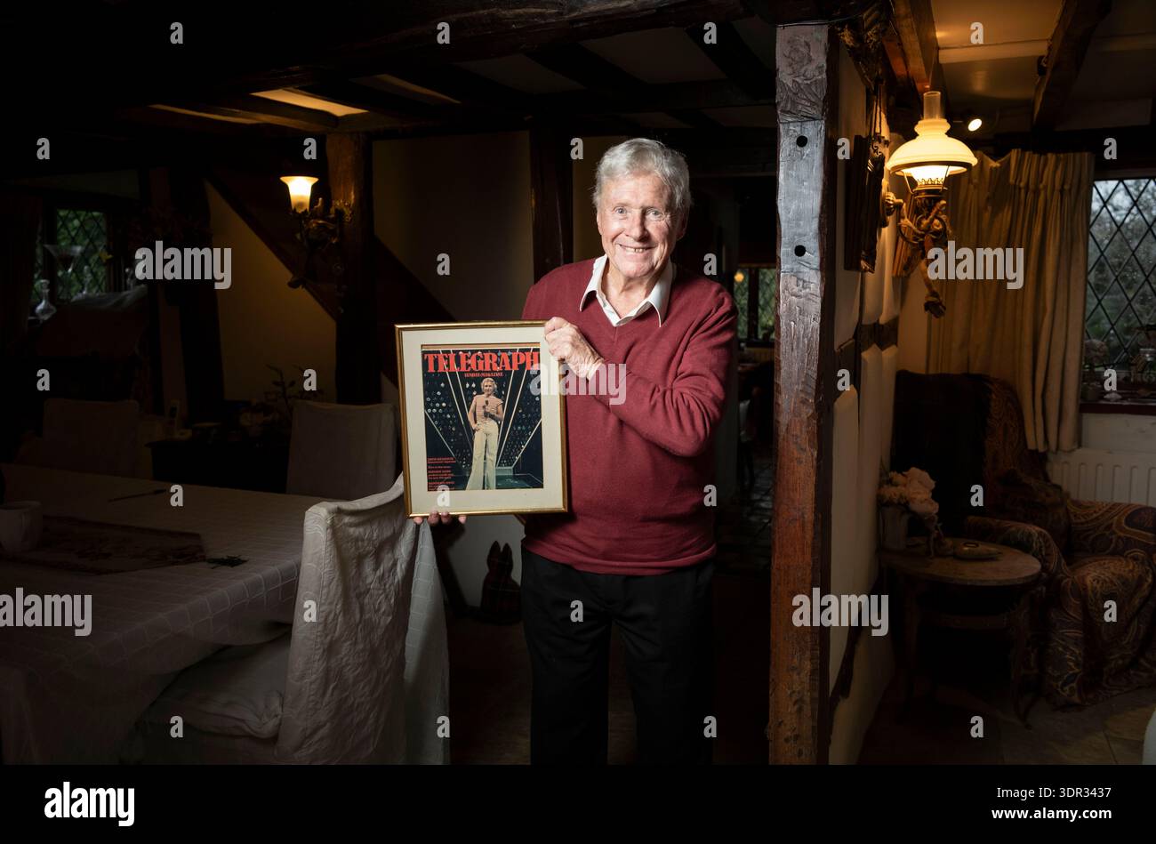 Diddy David Hamilton, radio and television presenter, photographed at ...