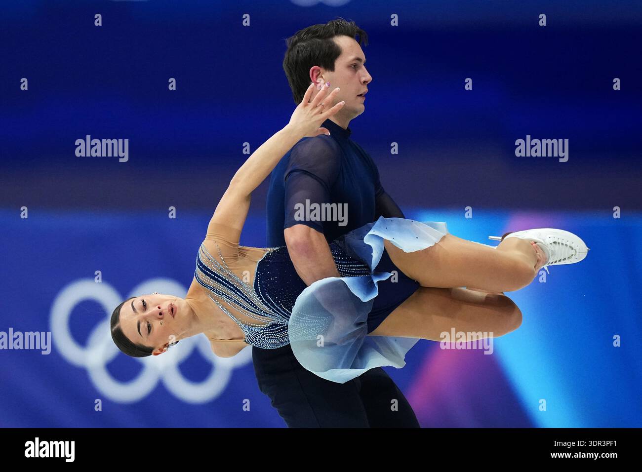 Milano, Italia. 16th Feb, 2026. Pair Skating - Free Skating, VAIPAN-LAW ...