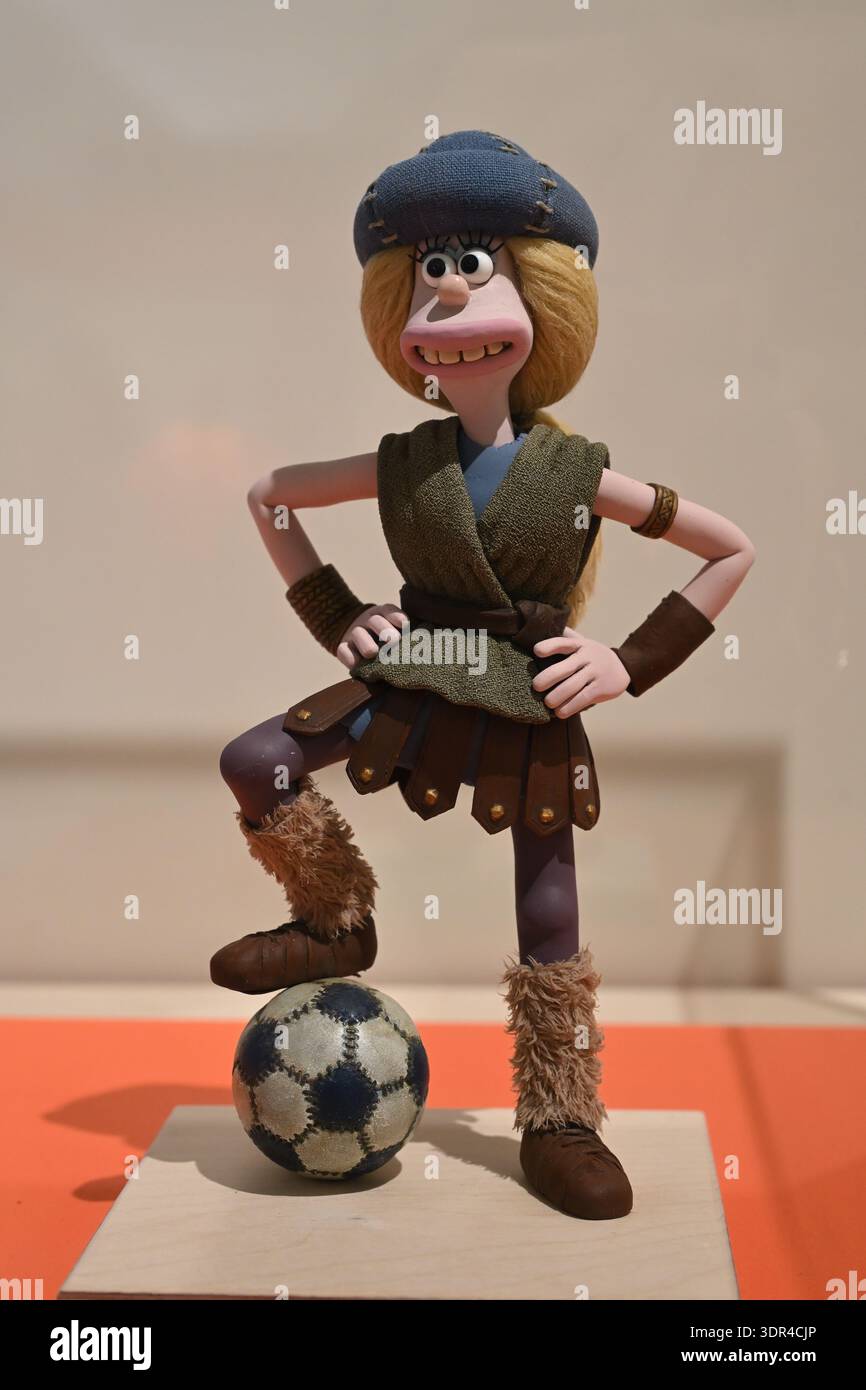 Goona puppet - Early Man - Aardman Animation - Young V&A - London ...