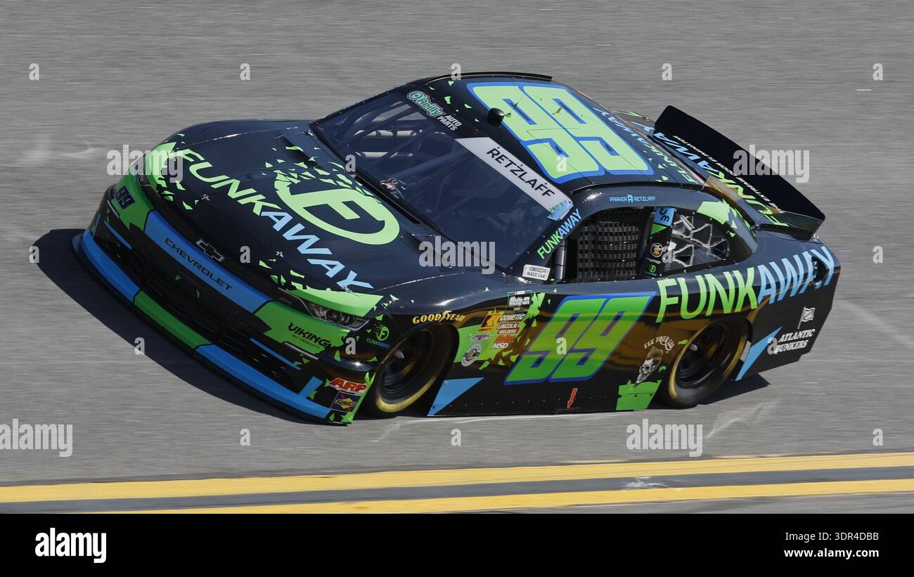 #99: Parker Retzlaff, during qualifying for a NASCAR Xfinity series ...
