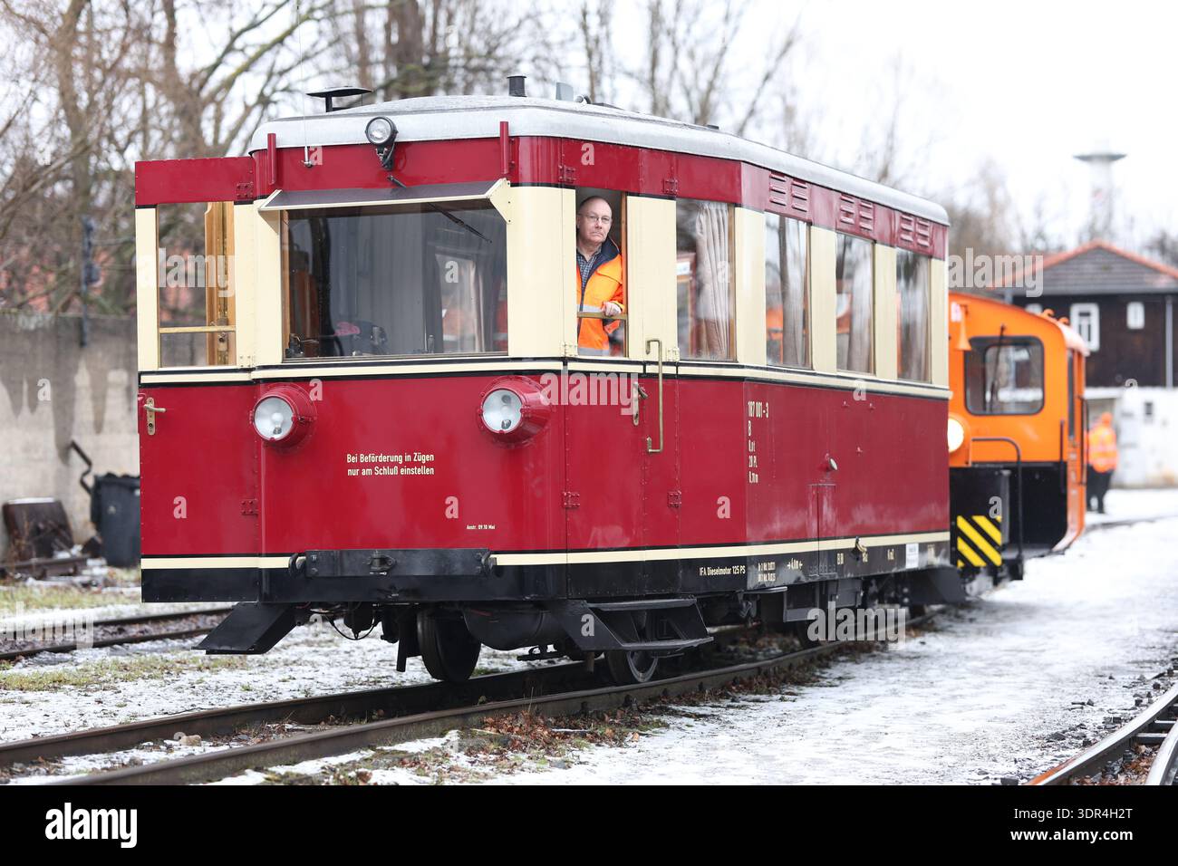 17 February 2026, Saxony-Anhalt, Wernigerode: HSB employee Andreas ...