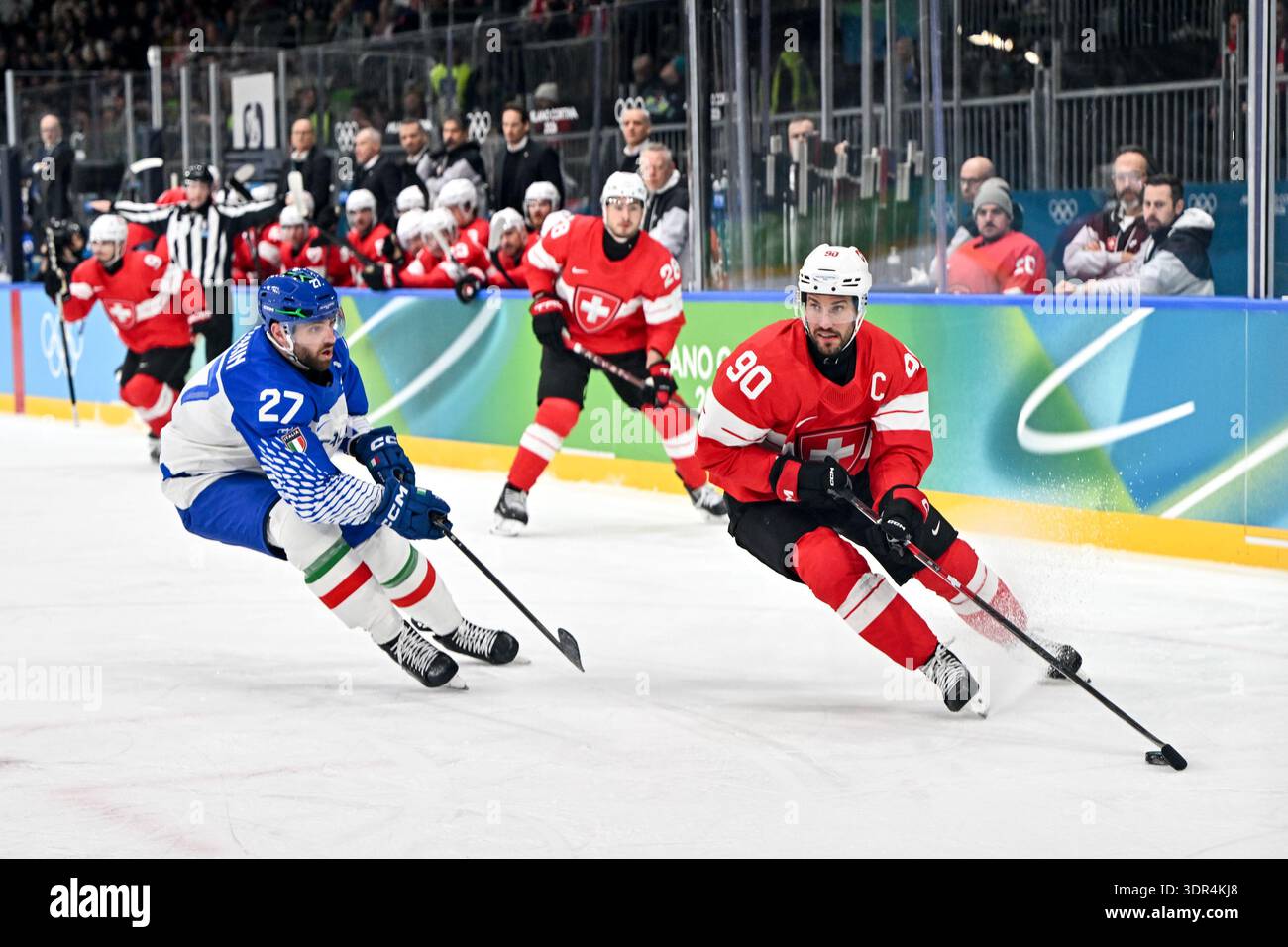 17/02/2026, Milano, Rho Ice Hockey Arena, Winter Olympics: Switzerland ...