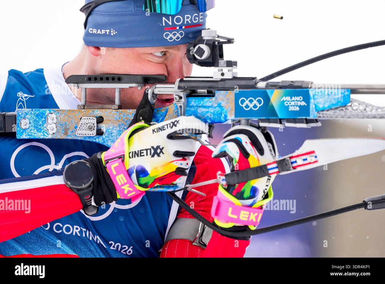 Anterselva, Italy 20260217. Martin Uldal from Norway during the start ...