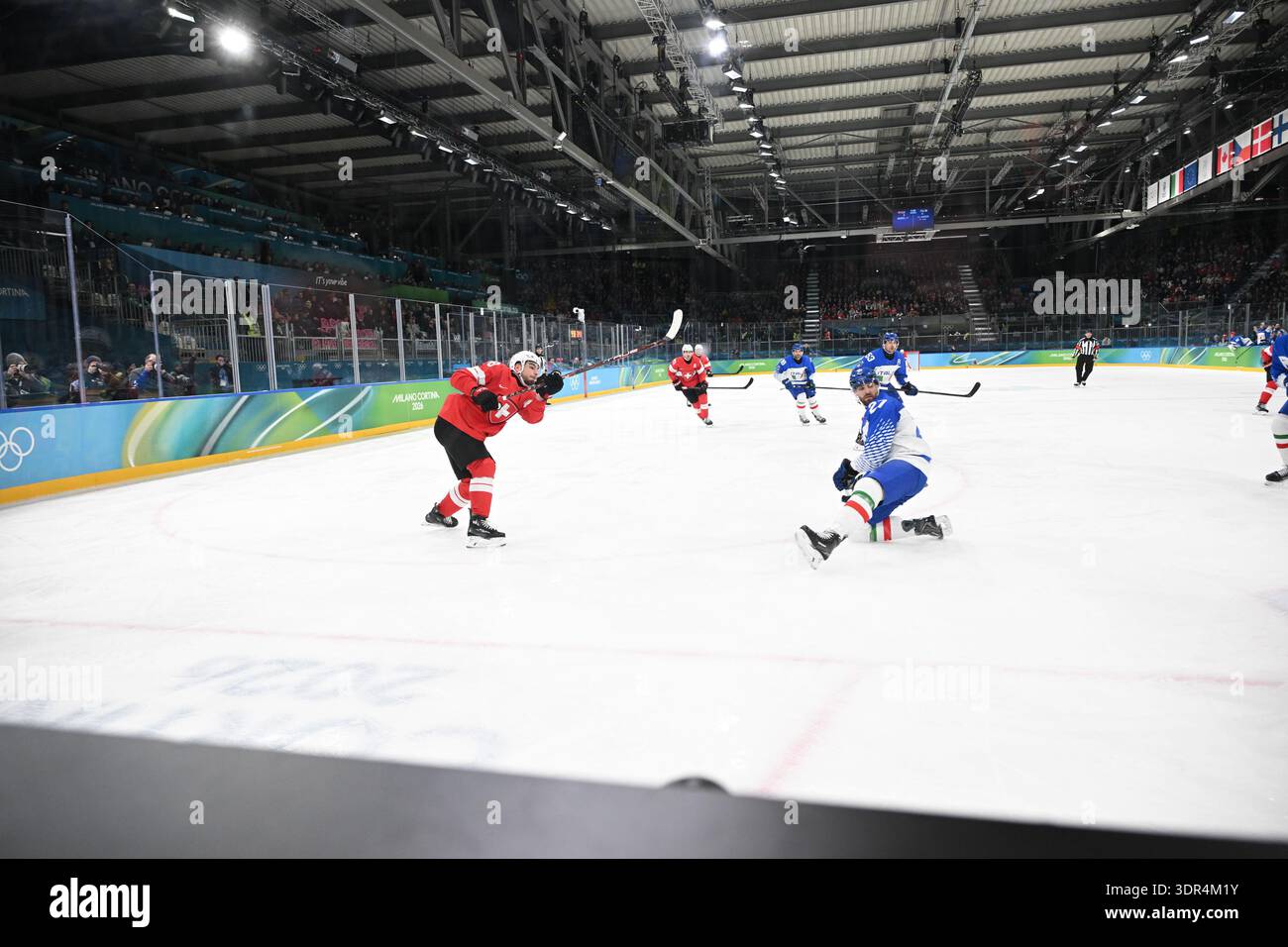 Thomas Larkin (ITA) during the Winter Olympic Games, Milano Cortina ...