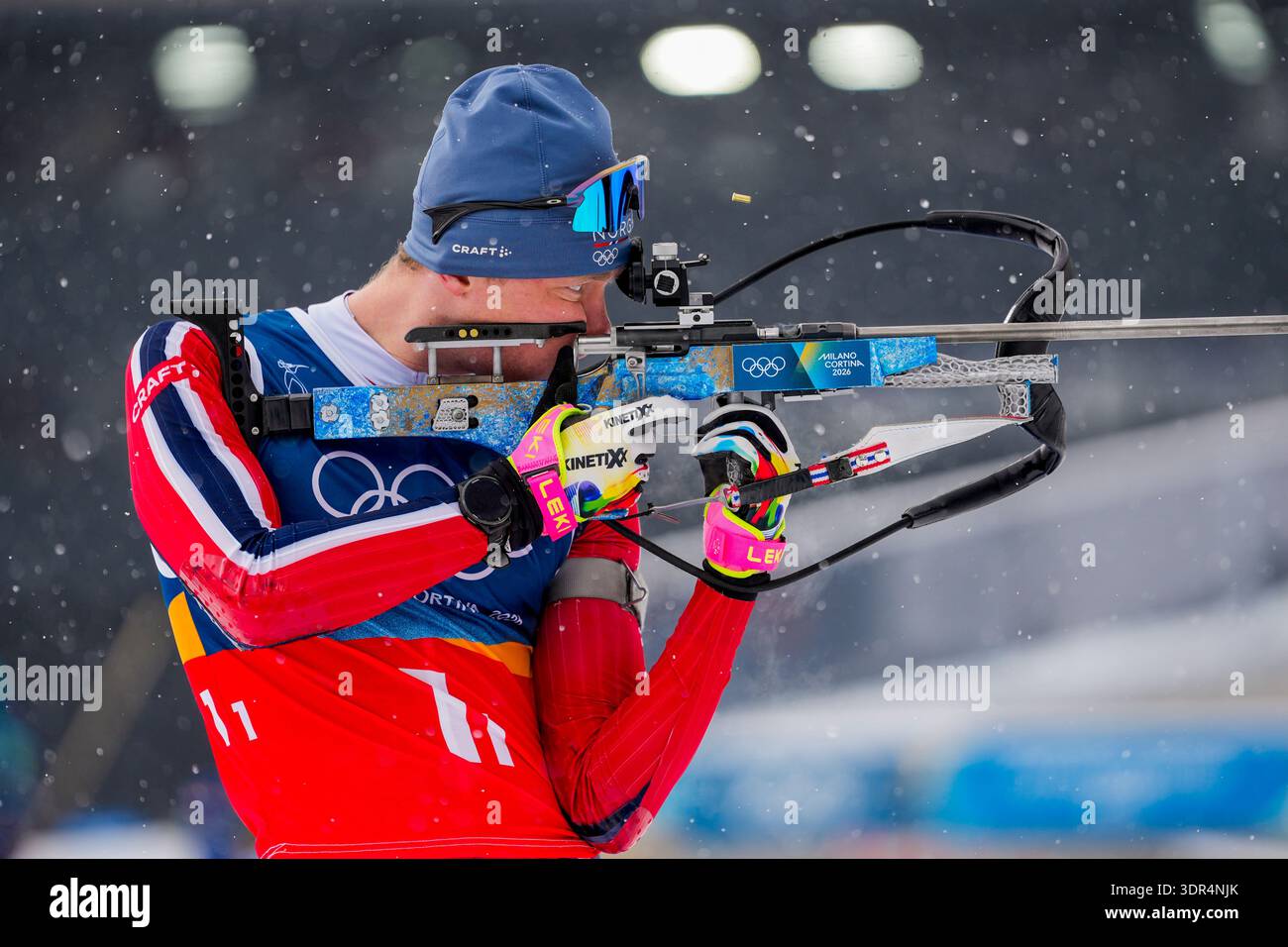Anterselva, Italy 20260217. Martin Uldal from Norway during the start ...