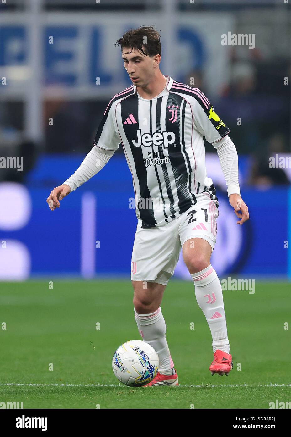Milan, Italy, 14th February 2026. Fabio Miretti of Juventus during the ...