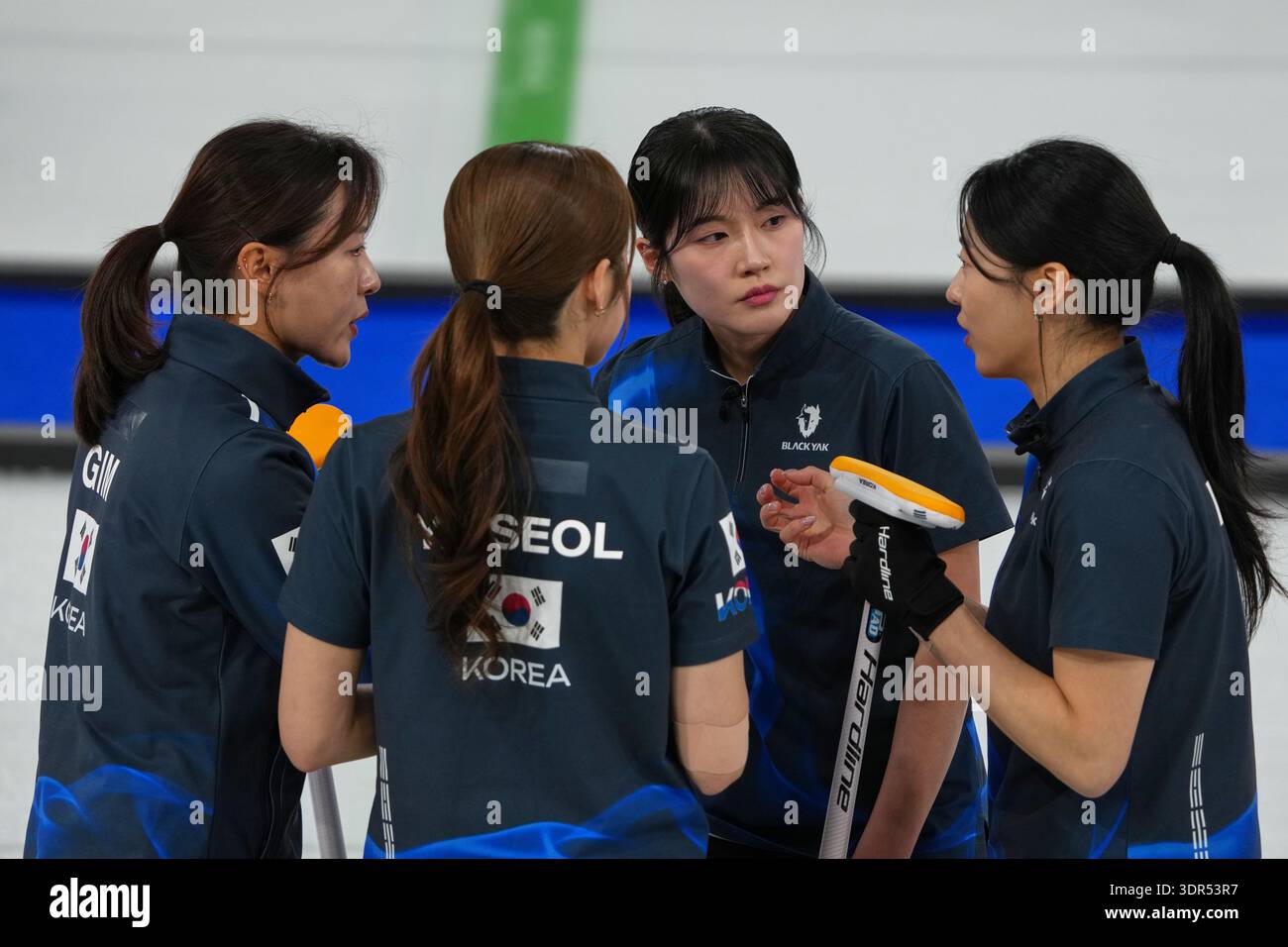 South Korea's Gim -Eun-ji, Kim Min-ji, Seol Ye-eun, and Seol Ye-ji ...
