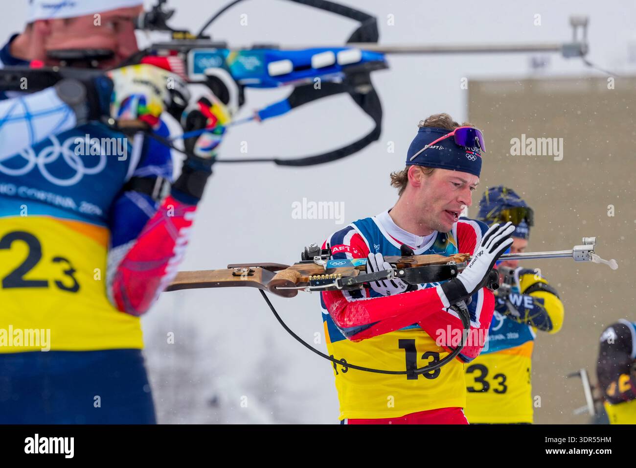 Anterselva, Italy 20260217. Sturla Holm Lægreid from Norway during the ...