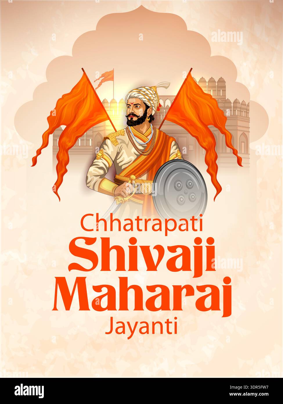 Chhatrapati shivaji maharaj jayanti hi-res stock photography and images ...