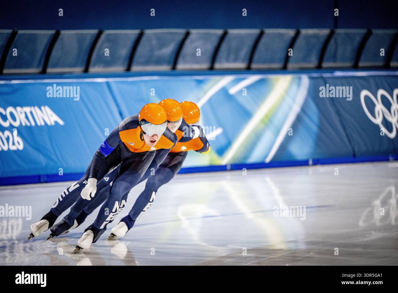 MILAN - Jorrit Bergsma, Stijn van de Bunt, Chris Huizinga Netherlands ...