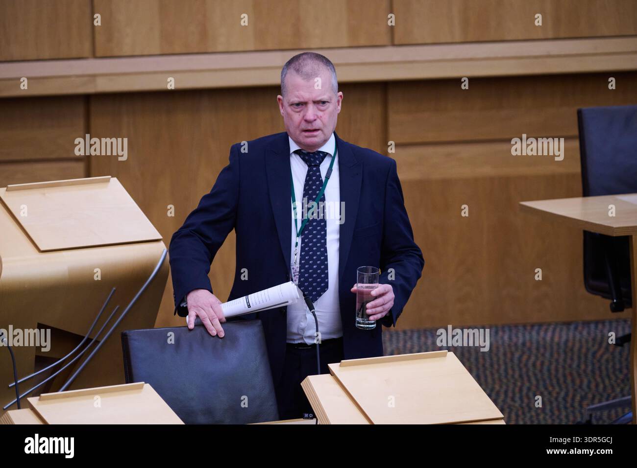 Edinburgh Scotland, UK 17 February 2026. Graham Simpson MSP at the ...