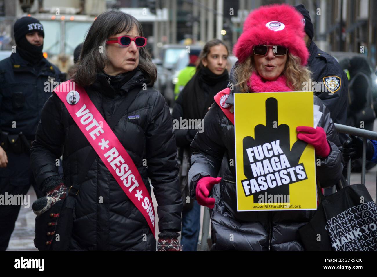 New York, New York, USA, 16th February, 2026. Presidents Day protest ...