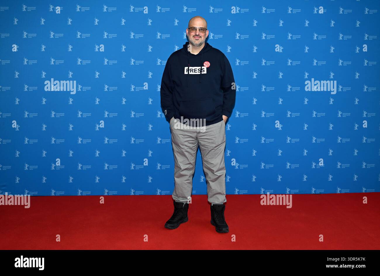 17 February 2026, Berlin: Director William Lafi Youmans before the ...