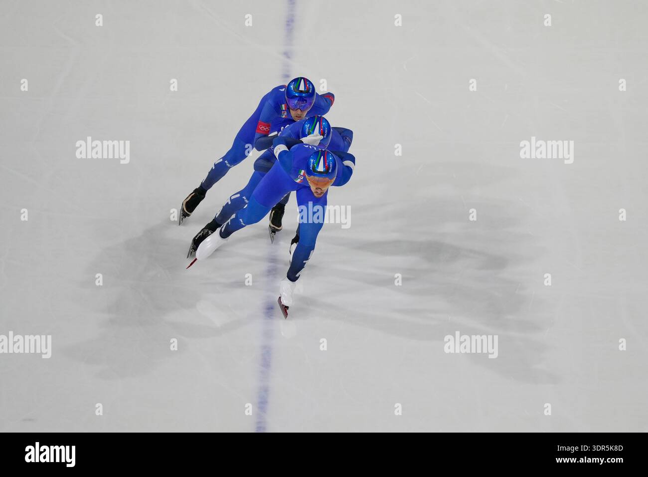 Italy's Andrea Giovannini, Davide Ghiotto and Michele Malfatti compete ...