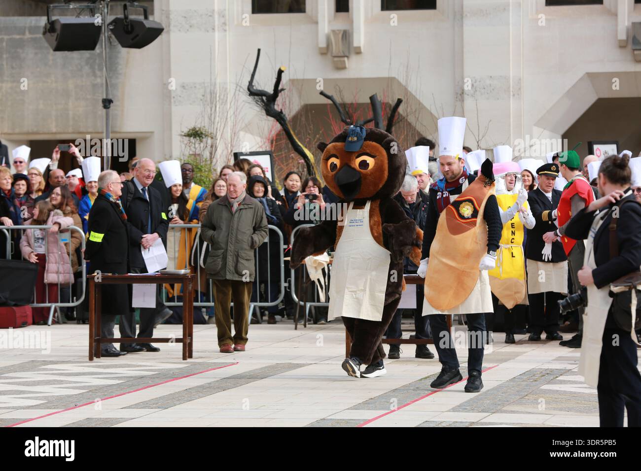 London, UK. 17 February 2026. Members of the City Livery Companies ...