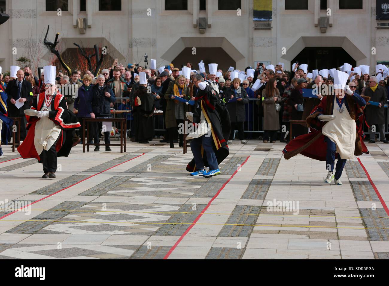 London, UK. 17 February 2026. Members of the City Livery Companies ...