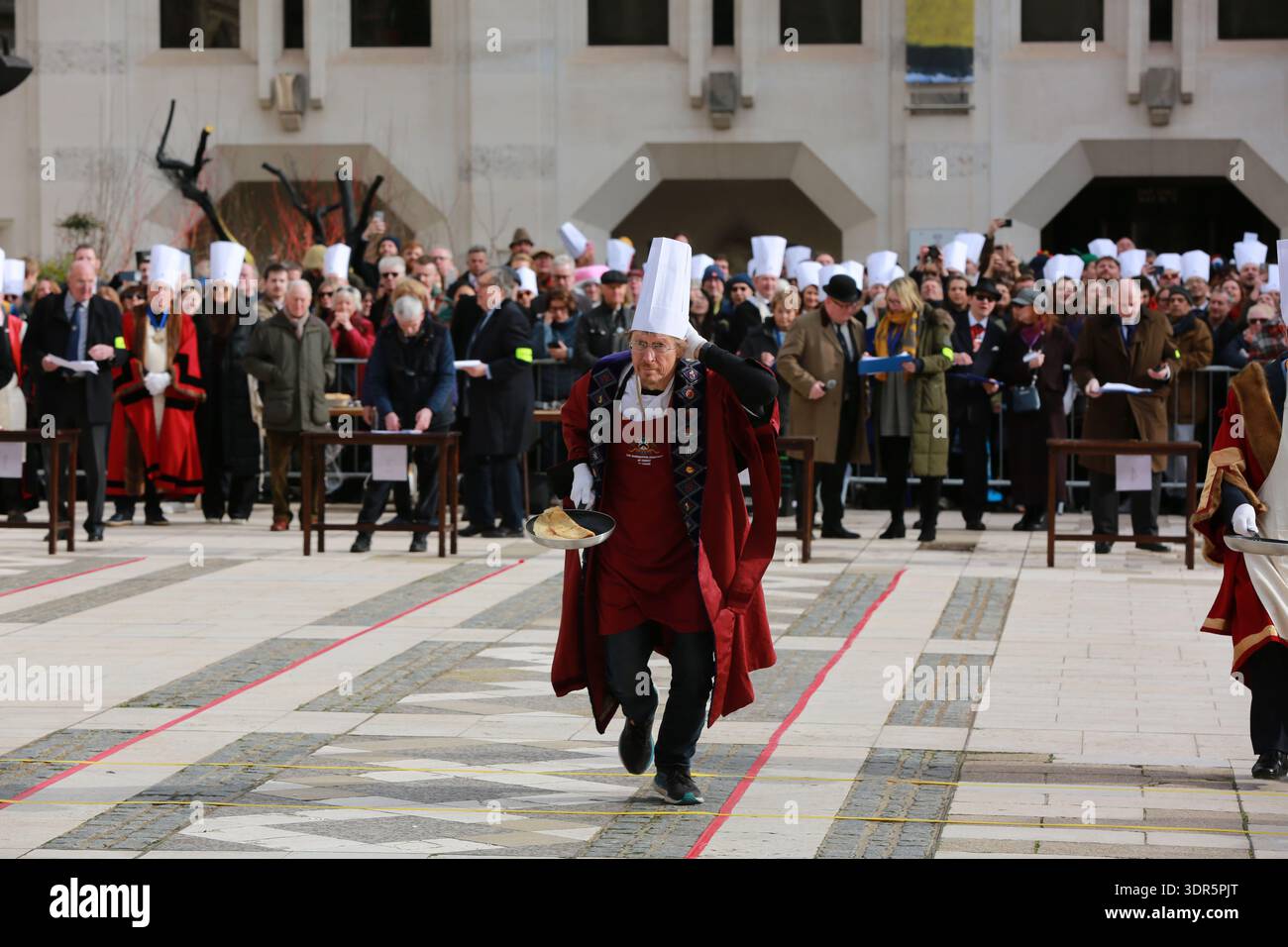 London, UK. 17 February 2026. Members of the City Livery Companies ...