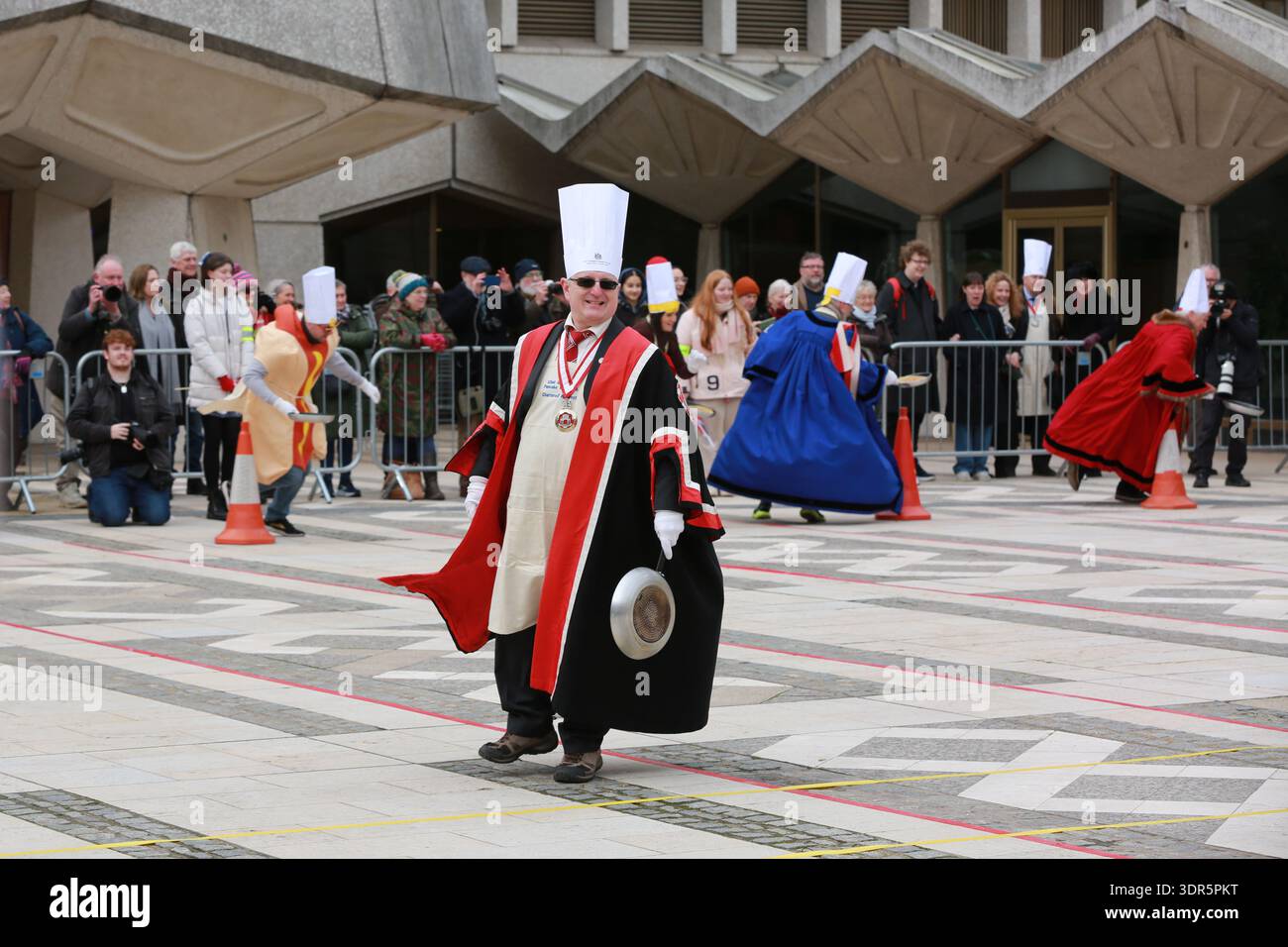 London, UK. 17 February 2026. Members of the City Livery Companies ...