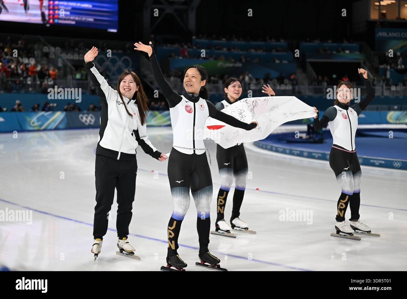 Team Japan during the Winter Olympic Games, Milano Cortina 2026, at the ...