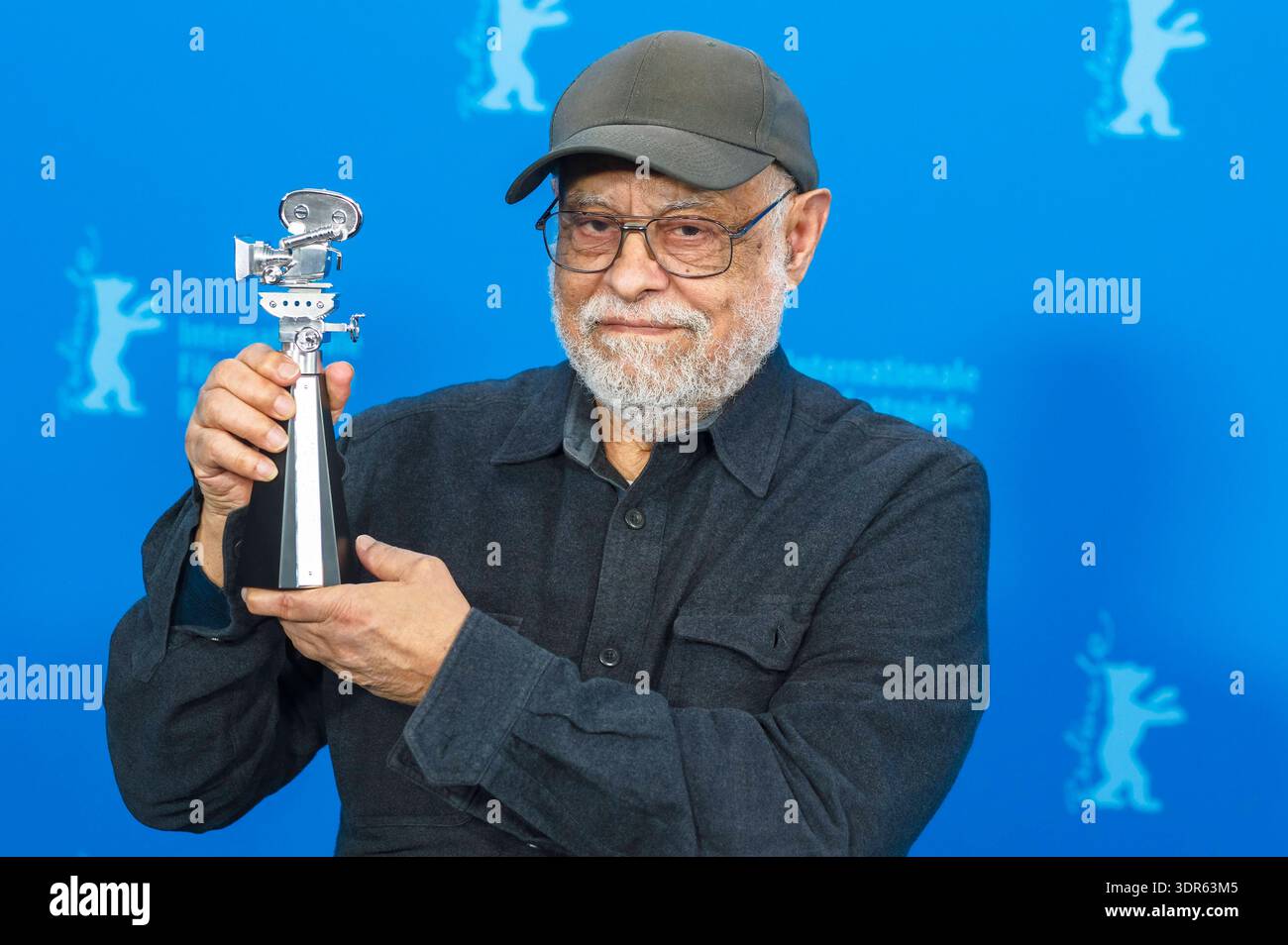 Haile Gerima beim Berlinale Kamera Photocall auf der Berlinale 2026 / ...