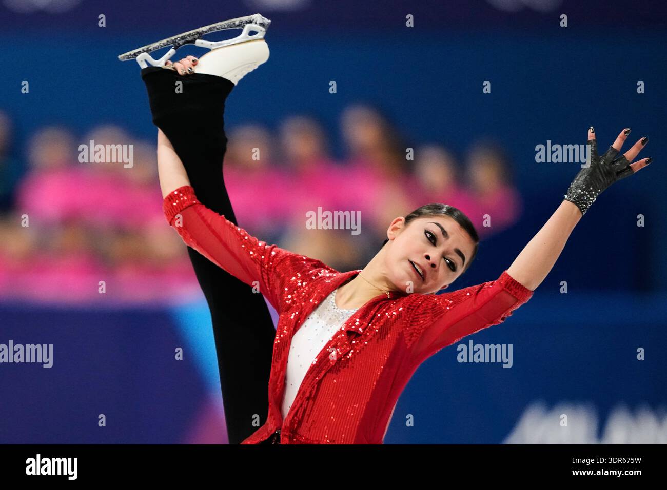 Adeliia Petrosian of Individual Neutral Athletes competes during the ...