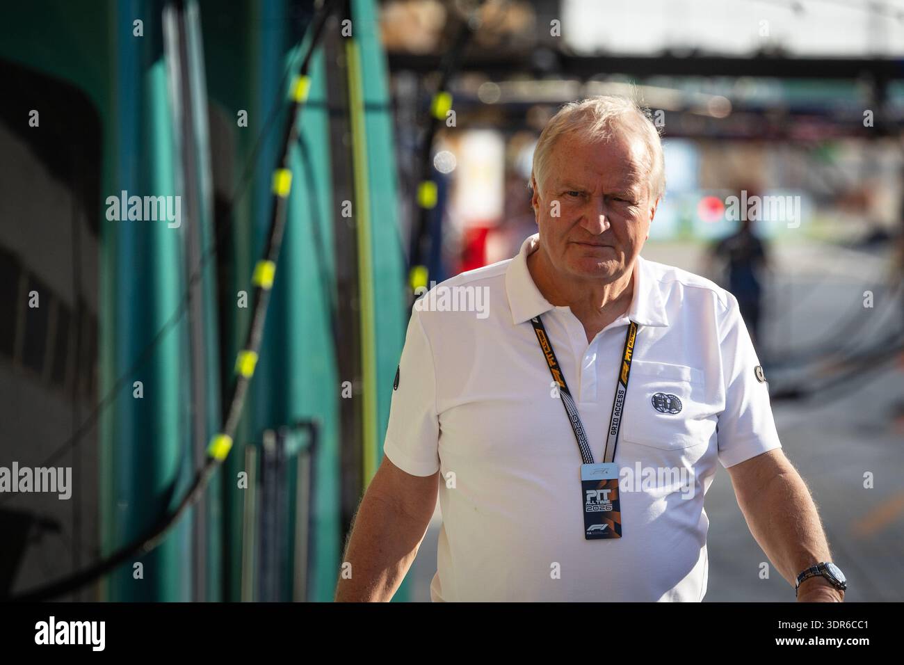 Jo Bauer, technischer Deligierter der FIA. BHR, Formel 1 ...