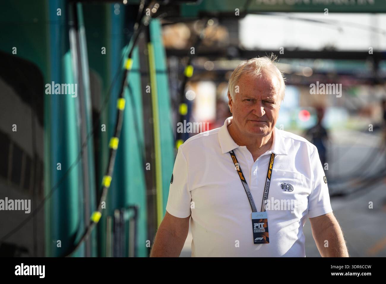 Jo Bauer, technischer Deligierter der FIA. BHR, Formel 1 ...