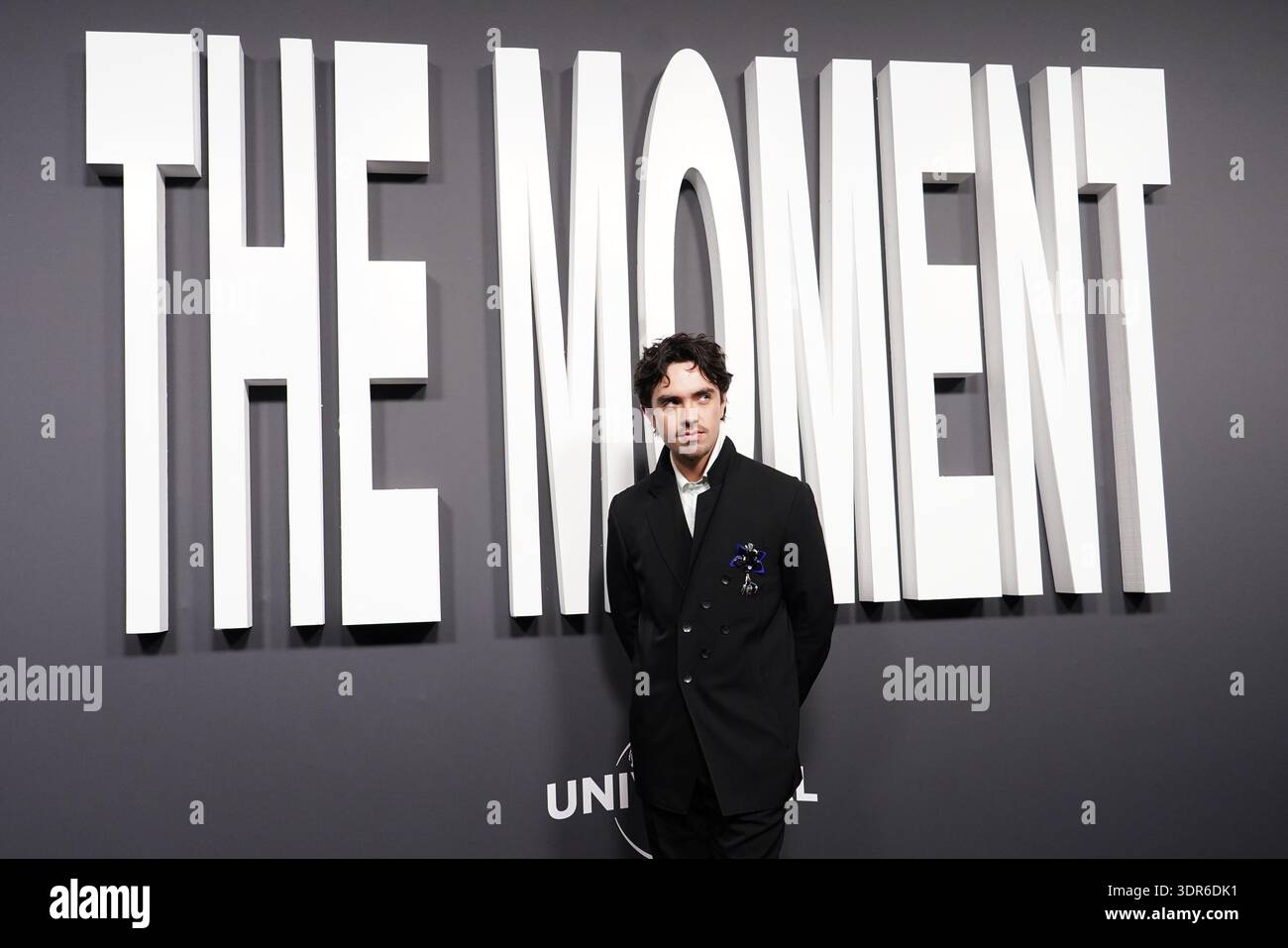 Aidan Zamiri attending the UK premiere for The Moment at London's ...