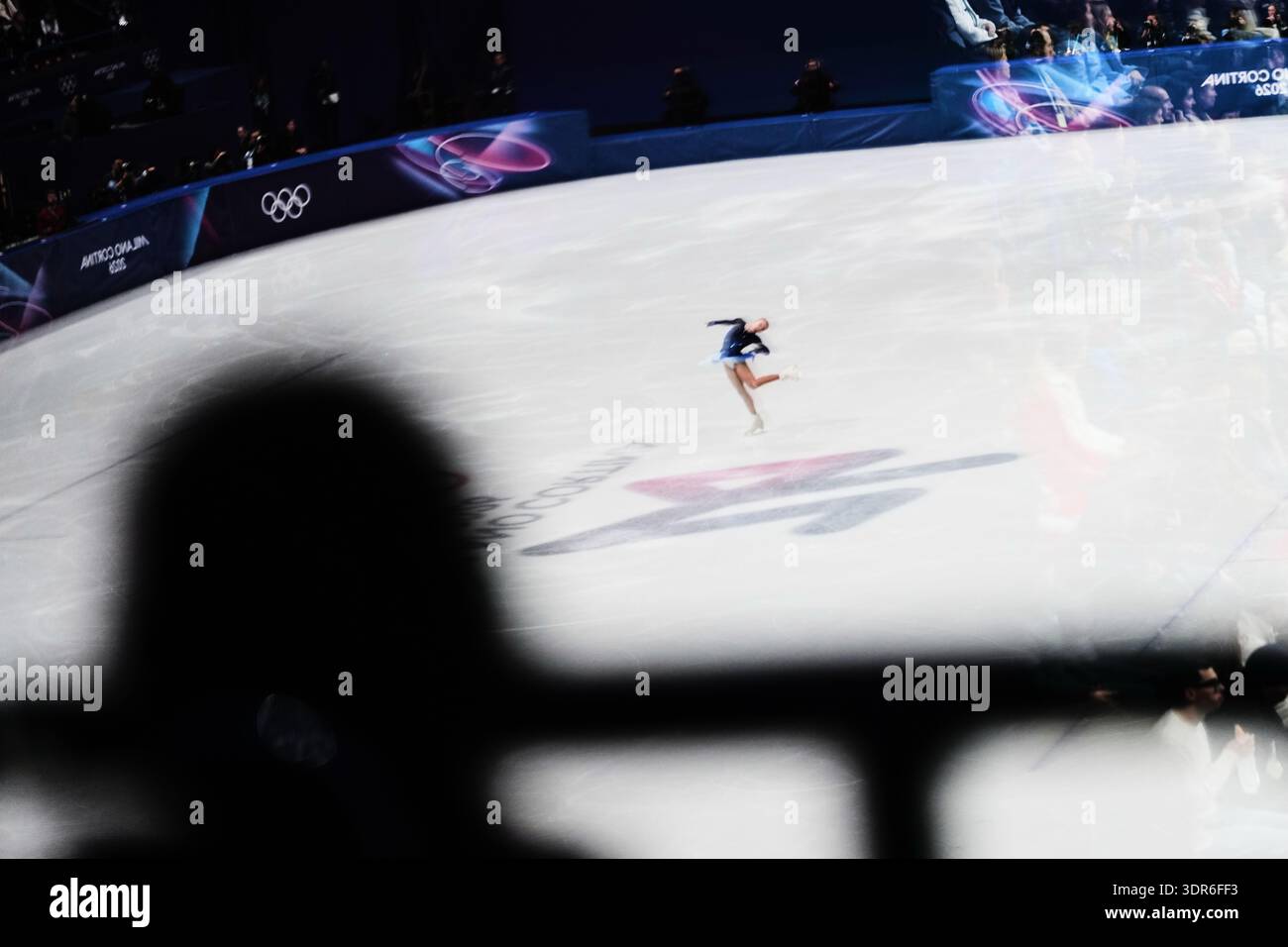 Mariia Seniuk of Israel competes during the women's short program ...