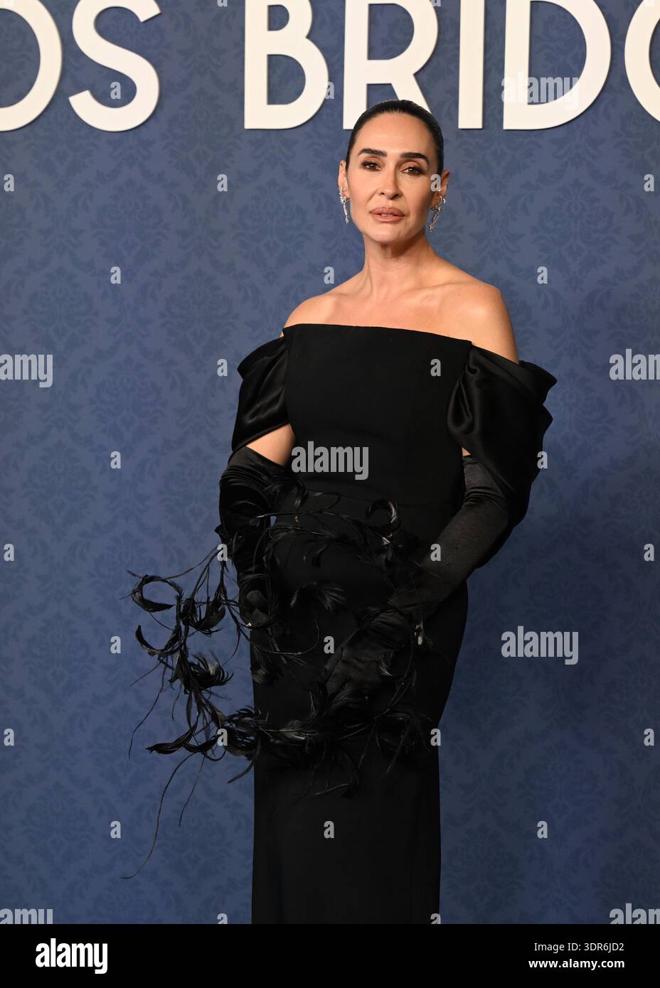 Vicky Martín Berrocal during the masked ball of Los Bridgerton, on 17 ...