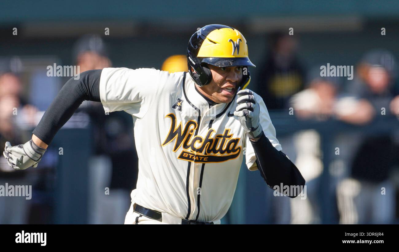Wichita State's Nolan Ganter (31) during an NCAA college baseball game ...