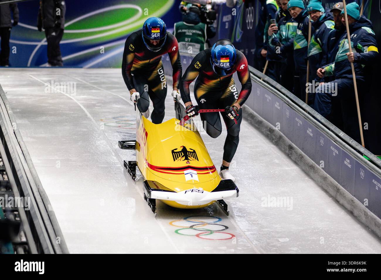 Johannes Lochner / Georg Fleischhauer (Germany), Bobsleigh 2-men ...