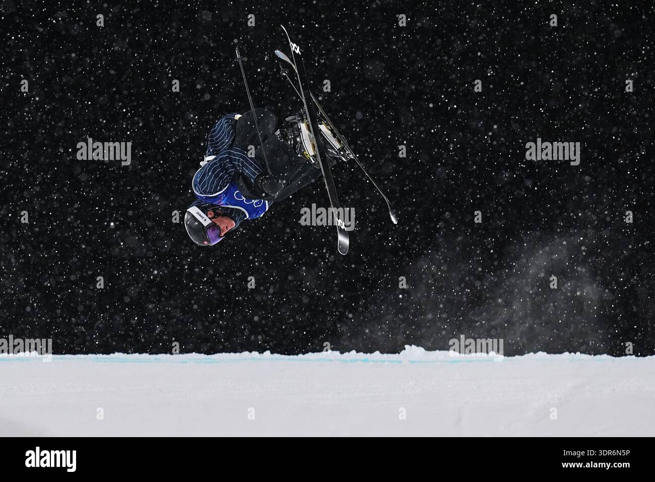 Norway's Birk Ruud competes during the men's freestyle skiing big air ...