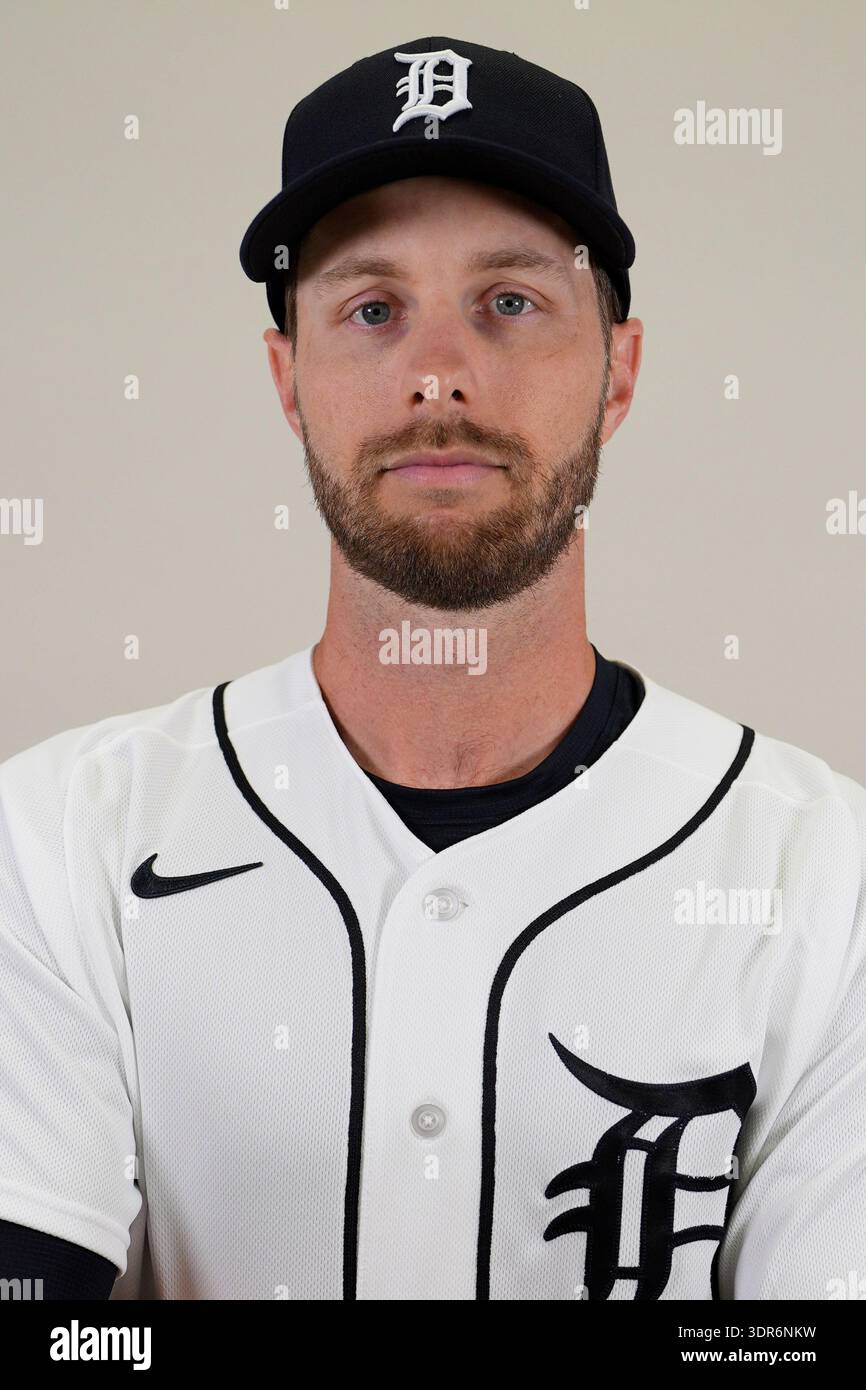 This is a 2026 photo of outfielder Austin Slater (15) of the Detroit ...
